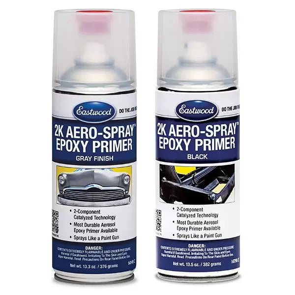 Eastwood Epoxy Primer Black & Gray 2K Aerosol